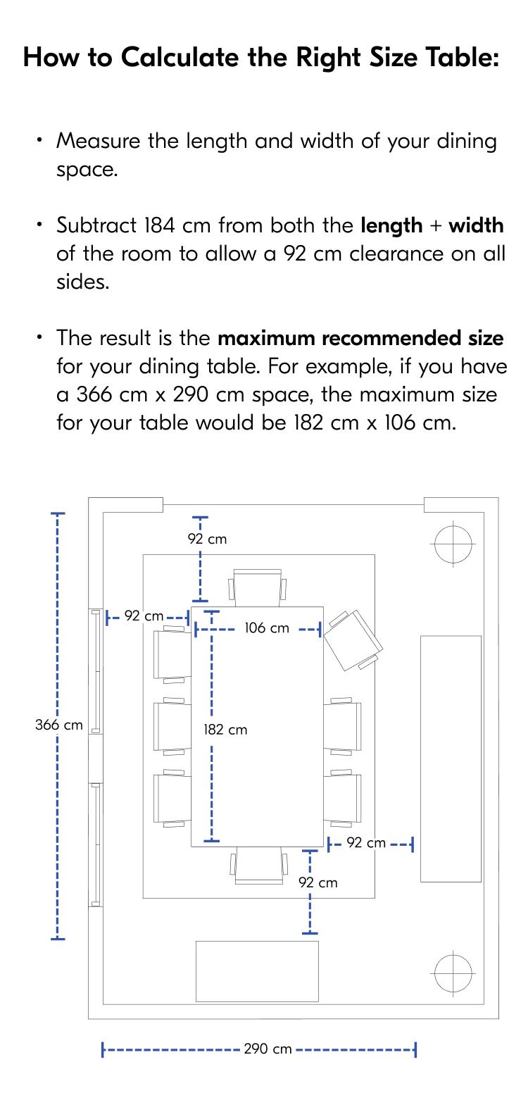 How to Choose the Right Size Dining Table - West Elm Australia