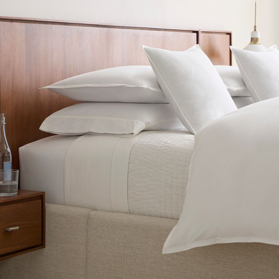 400-Thread-Count Special Edge Organic Percale Sheet Set - West Elm ...