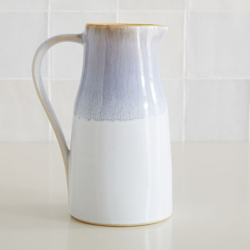 Reactive Glaze Stoneware Pitcher | West Elm Australia