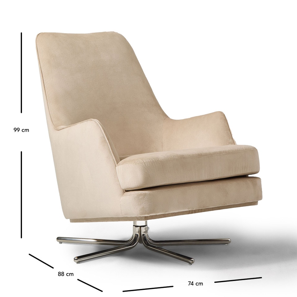 Patchin Swivel Chair - West Elm Australia