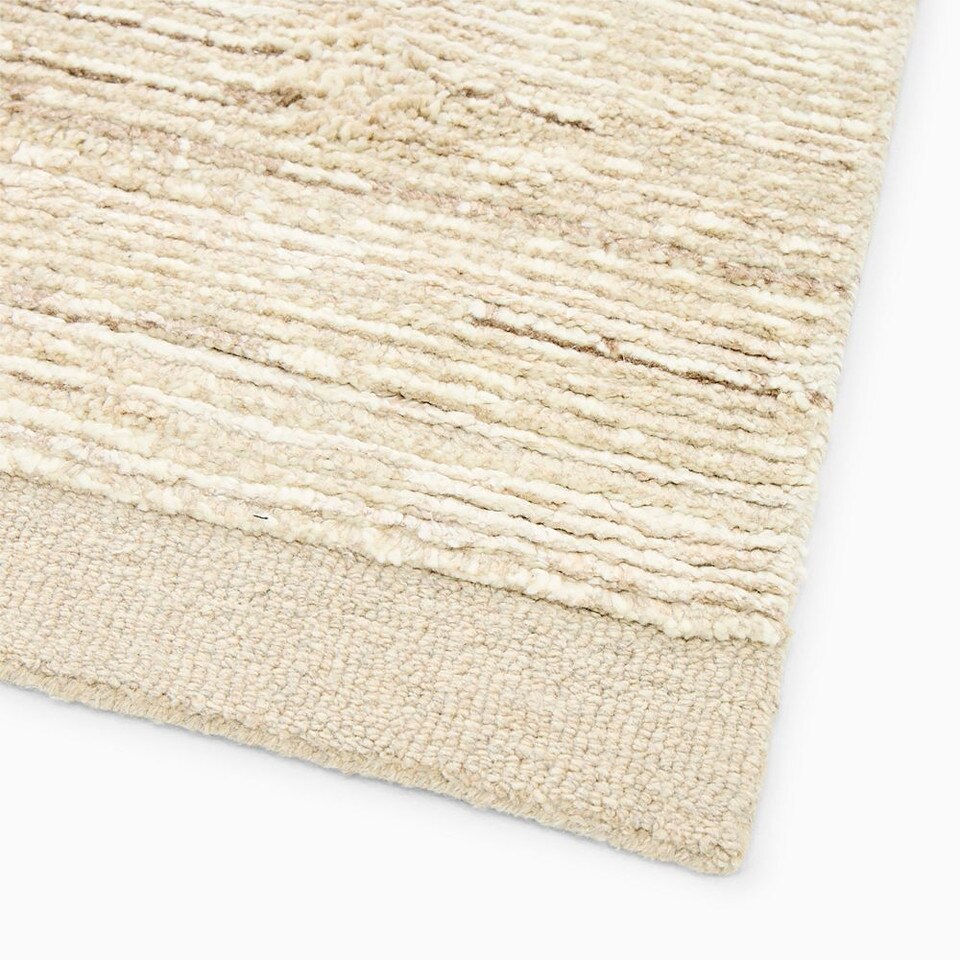 Abstract Line Shag Rug - West Elm Australia