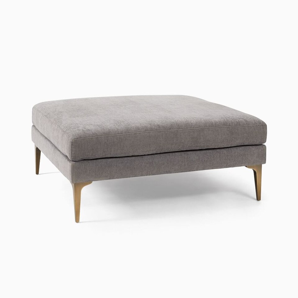 Andes Ottoman - West Elm Australia