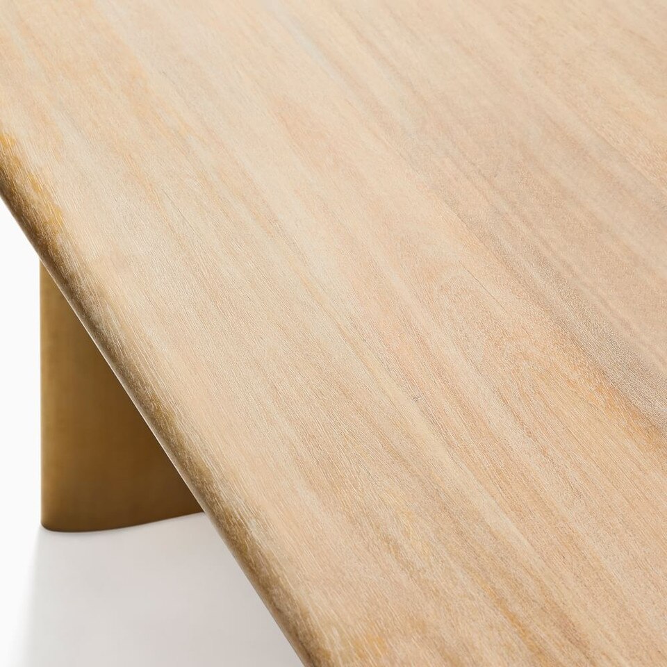 Anton Metal Plinth Dining Table | west elm Australia
