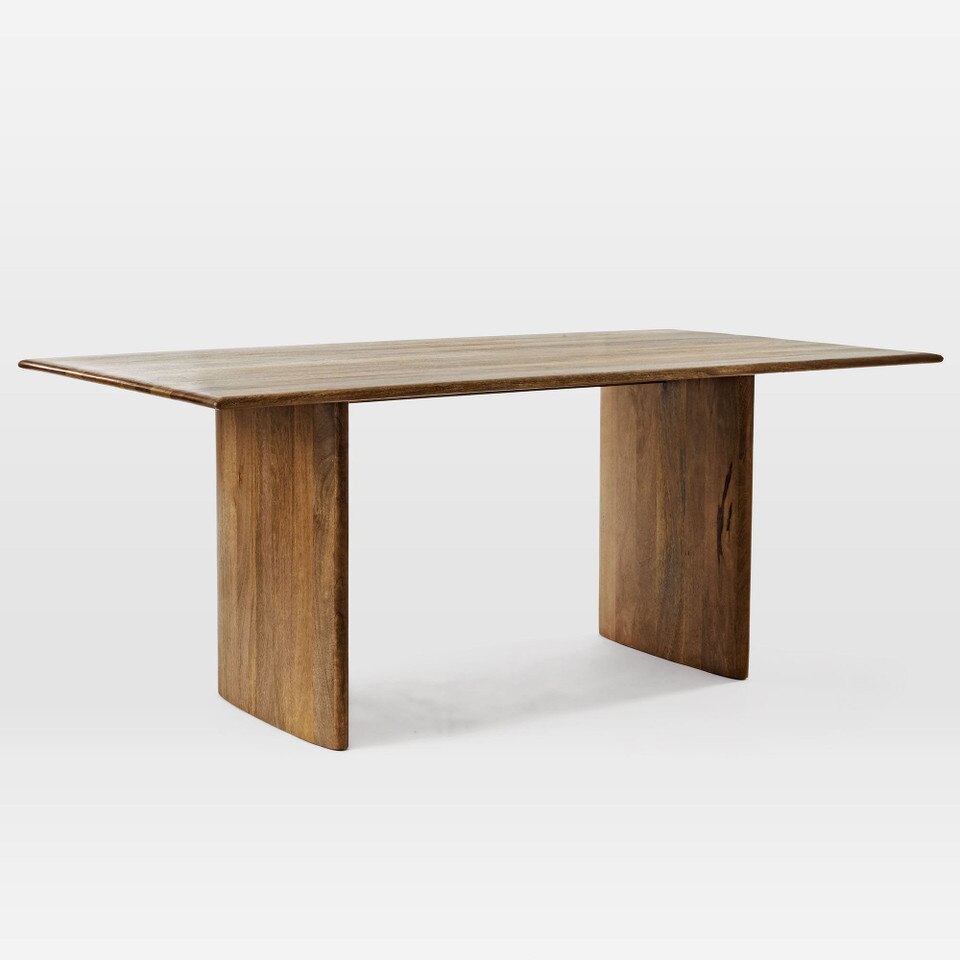 Anton Solid Wood Dining Table (183 cm - 218 cm) - West Elm Australia
