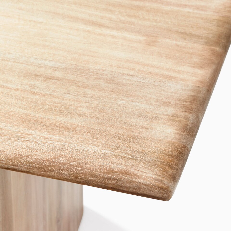 Anton Solid Wood Dining Table (183 cm - 218 cm) - West Elm Australia