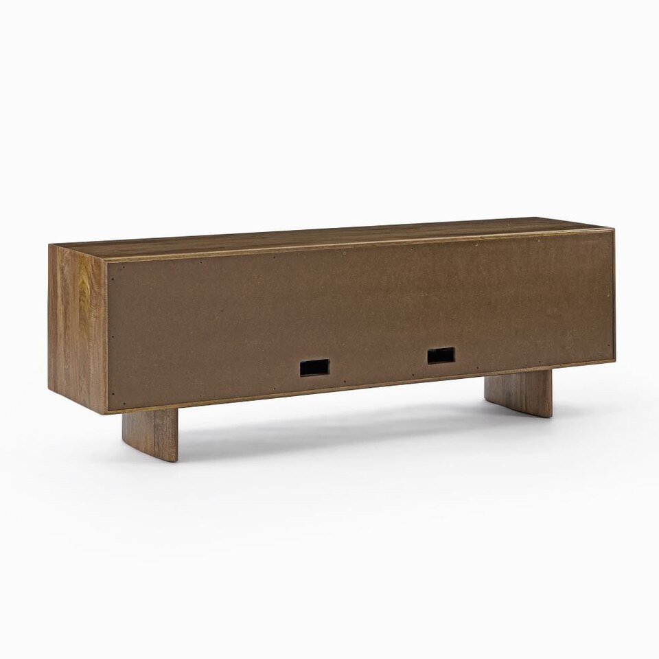 Anton Solid Wood Media Console (173 cm) - West Elm Australia