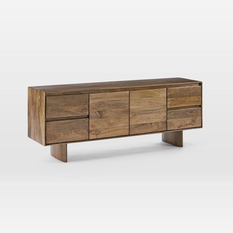 Anton Solid Wood Media Console (173 cm) | west elm Australia