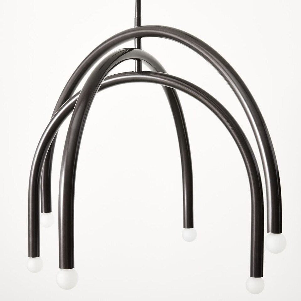 West Elm Arc Chandelier