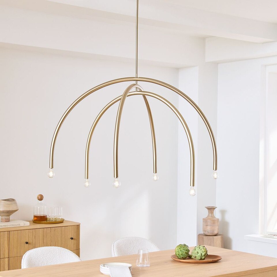 West Elm Arc Chandelier