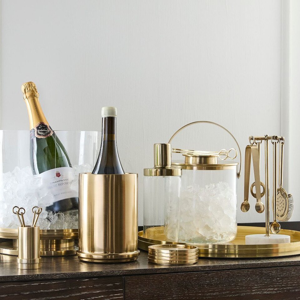 Archer Stainless Steel Coasters (Set of 4) - West Elm Australia