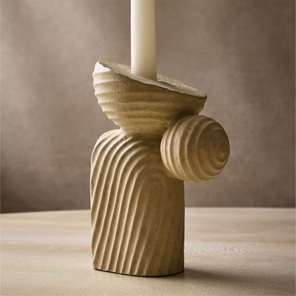 Asher Ceramic Taper Holders - West Elm Australia