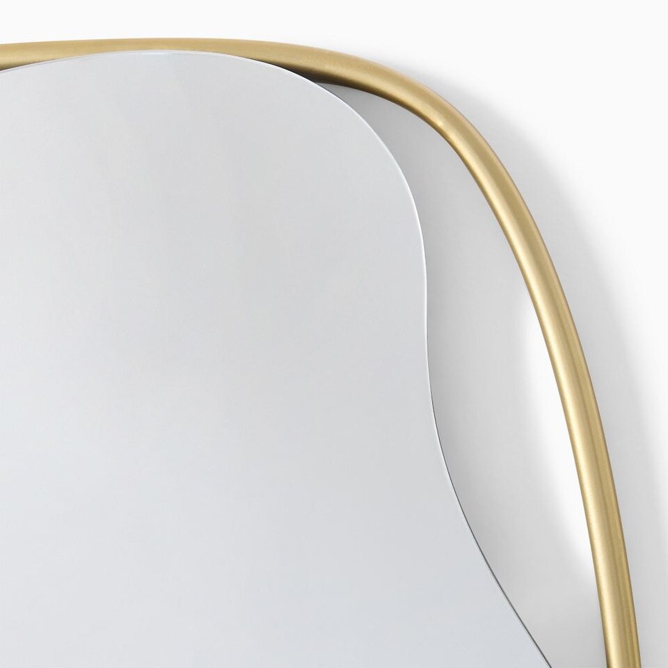 Asymmetrical Mixed Forms Wall Mirror - West Elm Australia