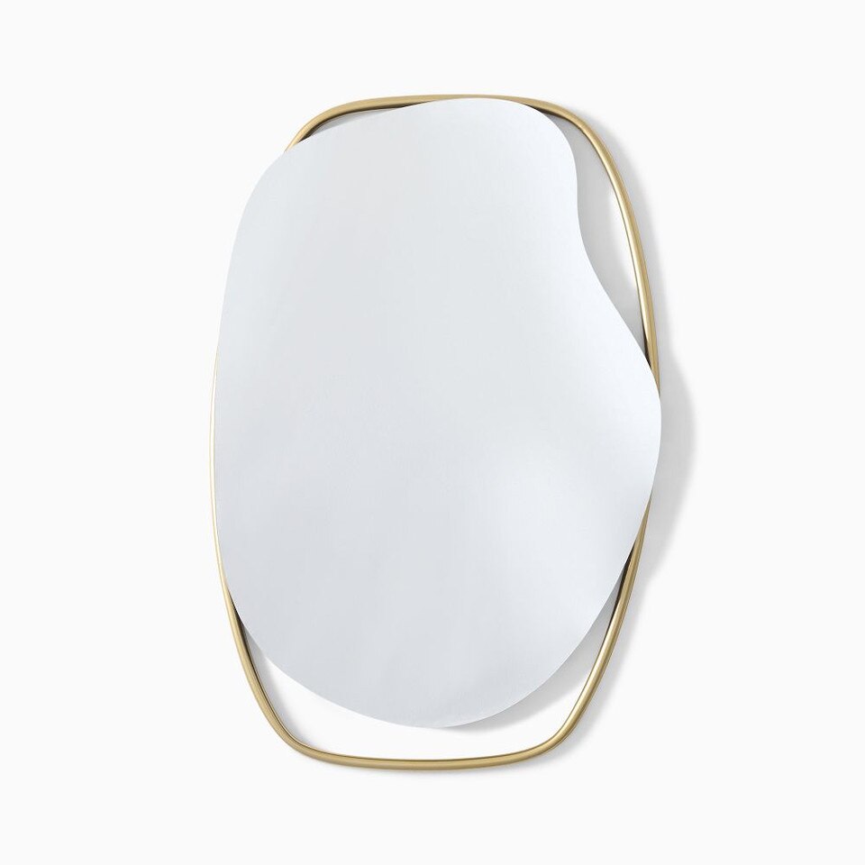 Asymmetrical Mixed Forms Wall Mirror - West Elm Australia