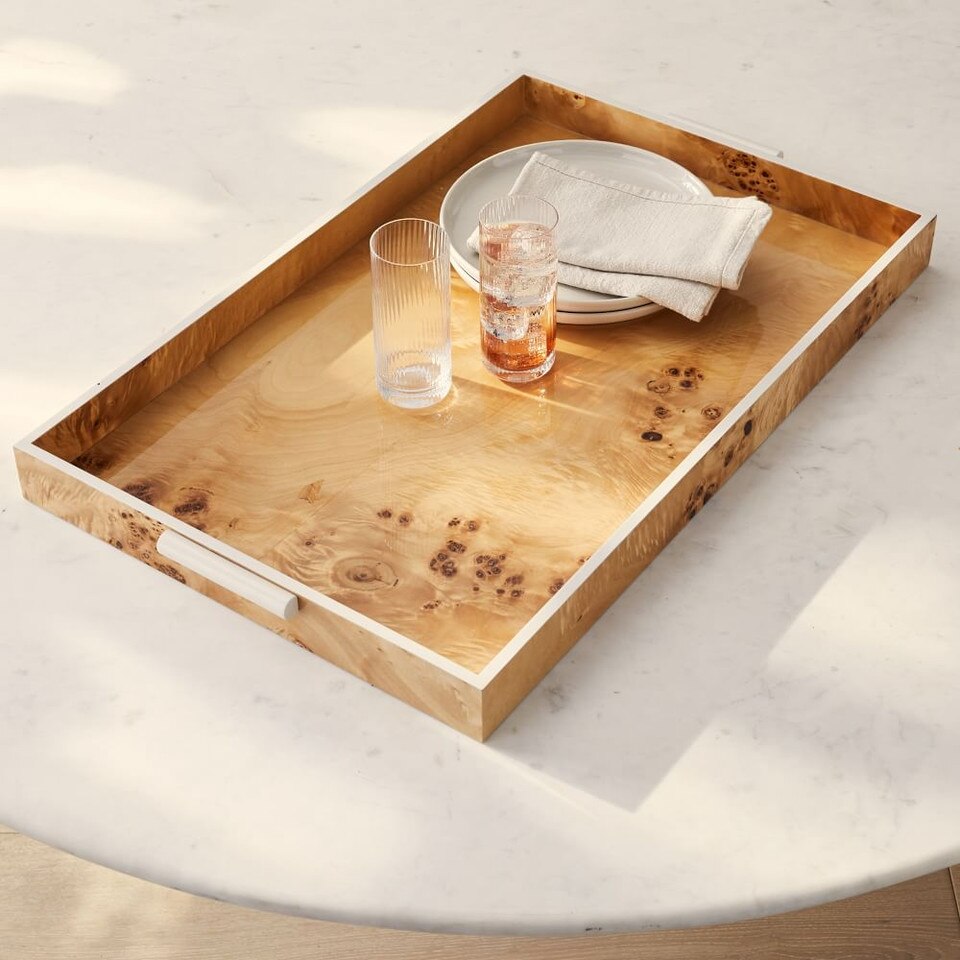 Barrel-Handled Trays | West Elm Australia