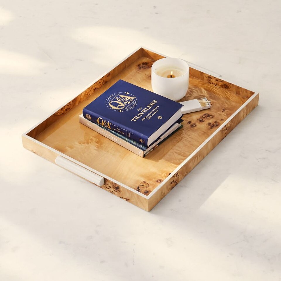 Barrel-Handled Trays | West Elm Australia