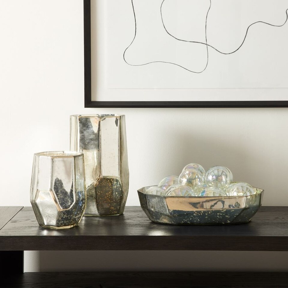 Basalt Mercury Glass Collection | West Elm Australia