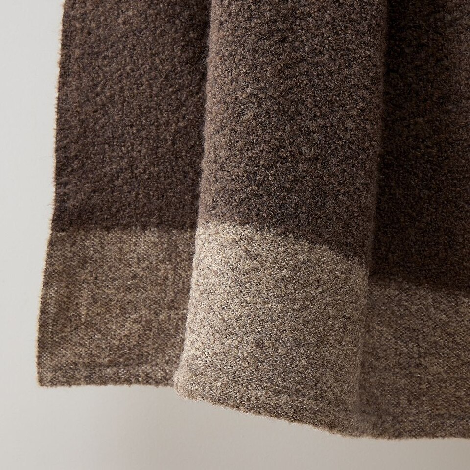 Basketweave Boucle Throw | West Elm Australia