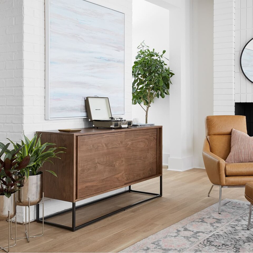 Box Frame Buffet (147 cm) - Cool Walnut | west elm Australia
