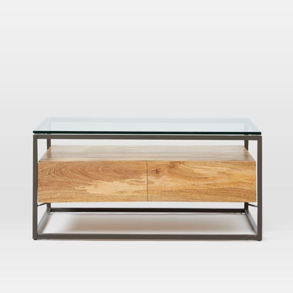 Box Frame Storage Coffee Table | west elm Australia