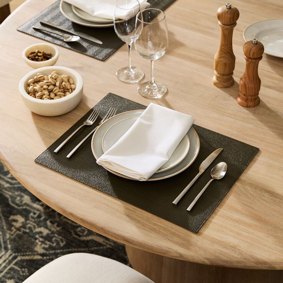 Braid Texture Easy-Care Placemat (Set of 4) - West Elm Australia