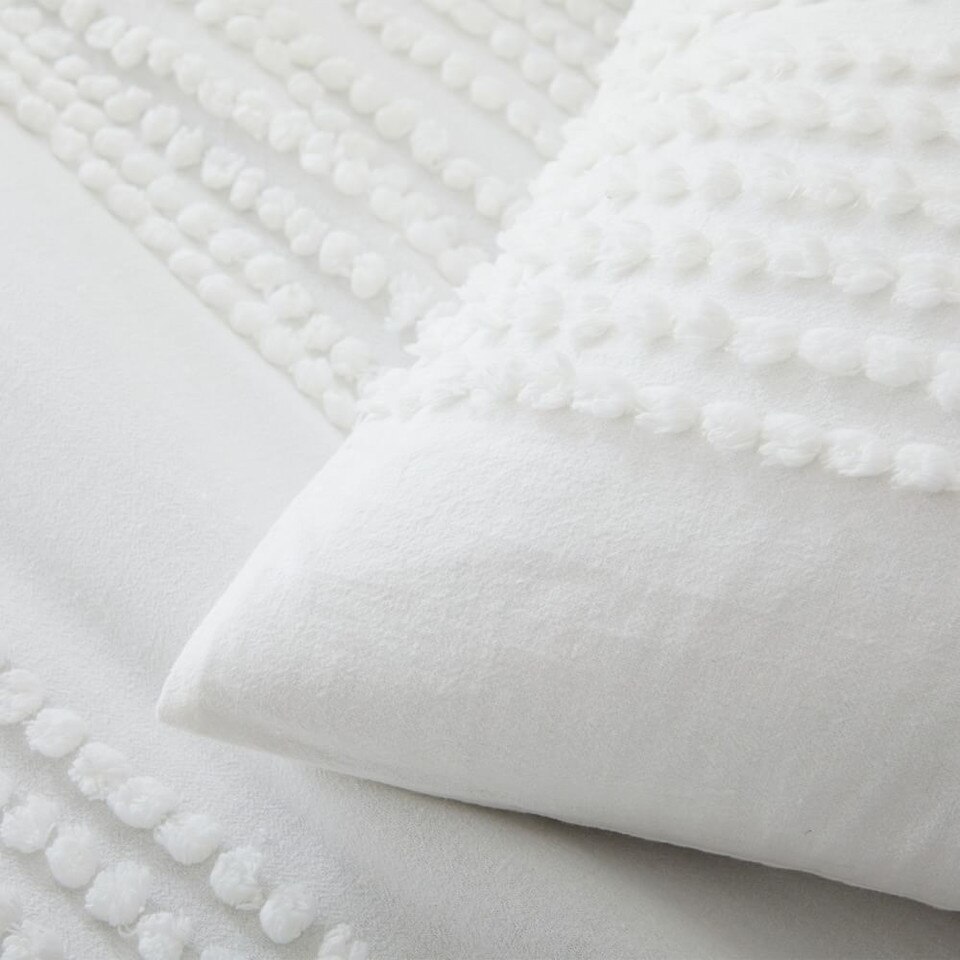 Candlewick Quilt Cover; Pillowcases - West Elm Australia