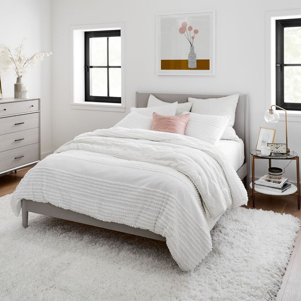 Candlewick Quilt Cover; Pillowcases - West Elm Australia