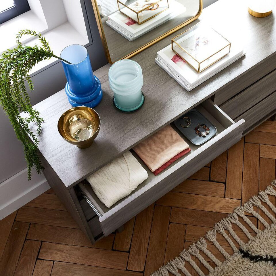 Cased Glass Column Vases | west elm Australia