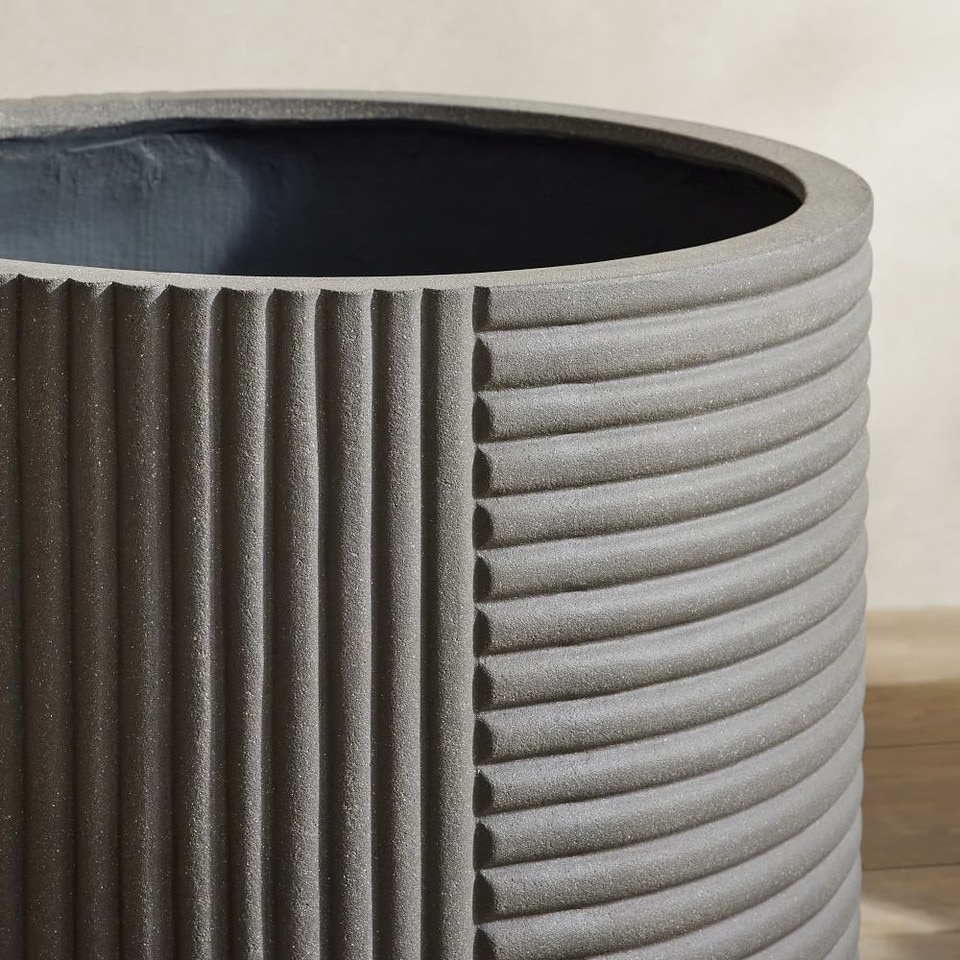 Cecilia Ficonstone Indoor/Outdoor Planters | west elm Australia
