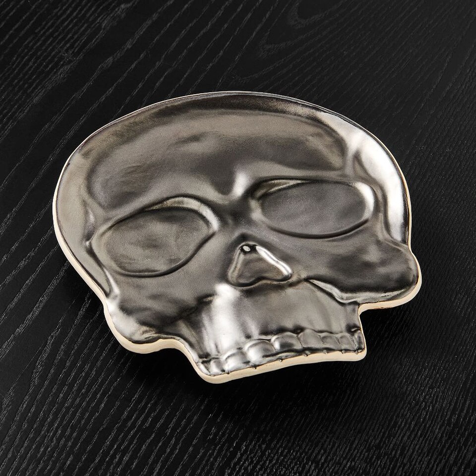 Ceramic Skull Plates | West Elm Australia
