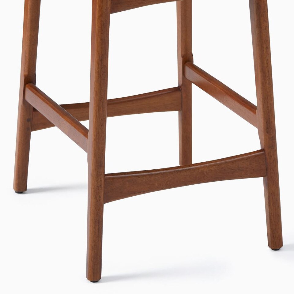 Classic Café Walnut Counter Stools - West Elm Australia