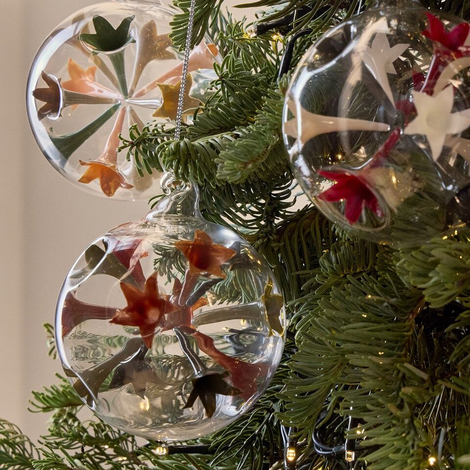 Coloured Glass Ball Ornaments | West Elm Australia