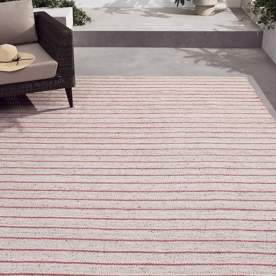 Cord Stripe Indoor/Outdoor Rug