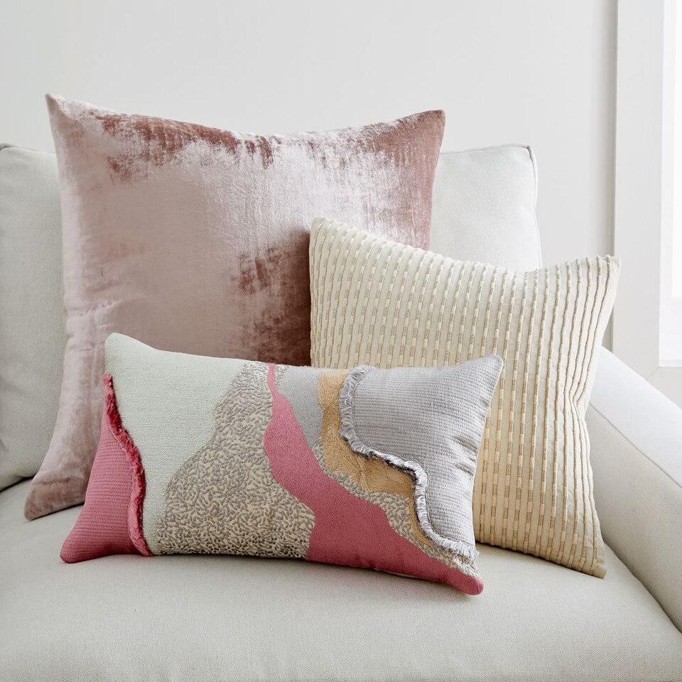 Corded Metallic Pillow Cover | West Elm Australia