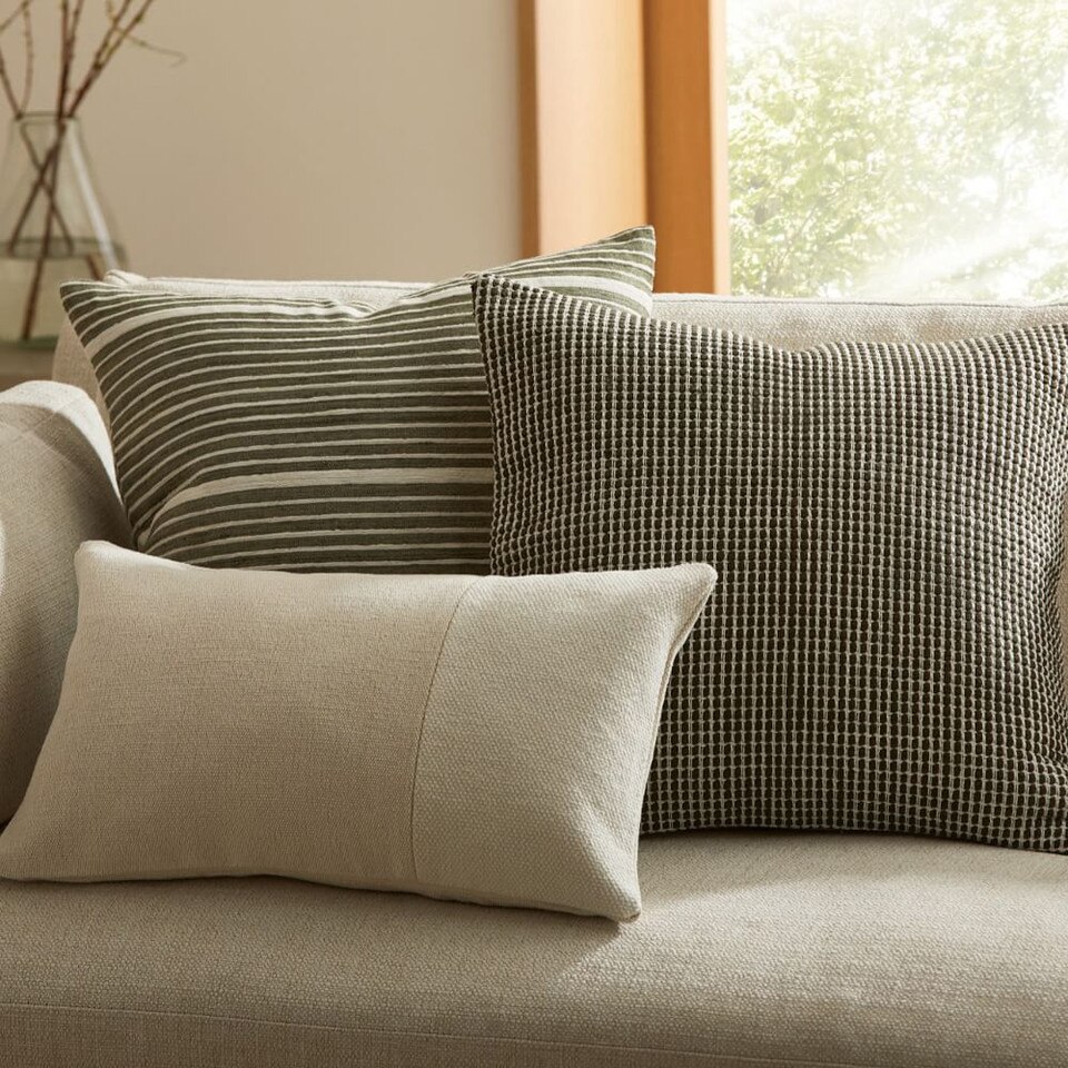 Cotton Canvas Pillow Covers | West Elm Australia