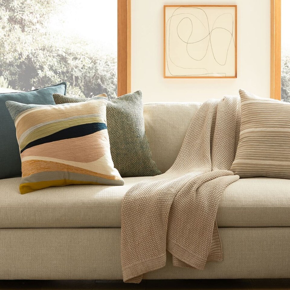 Cotton Knit Throws - West Elm Australia