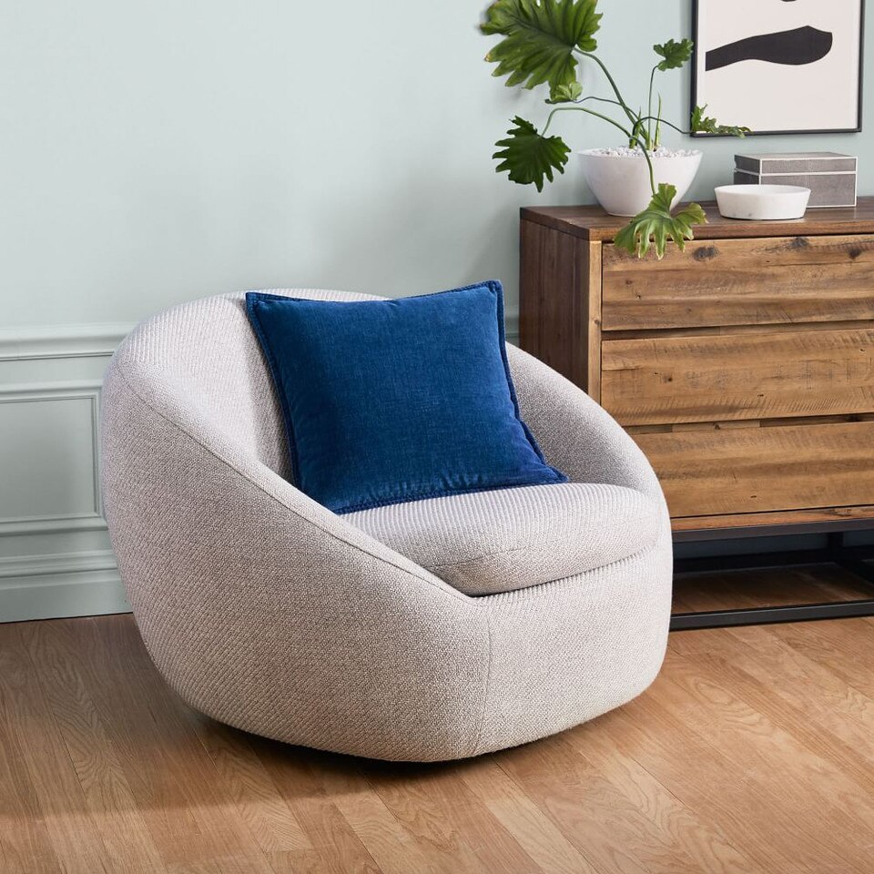 Cosy Swivel Chair - West Elm Australia