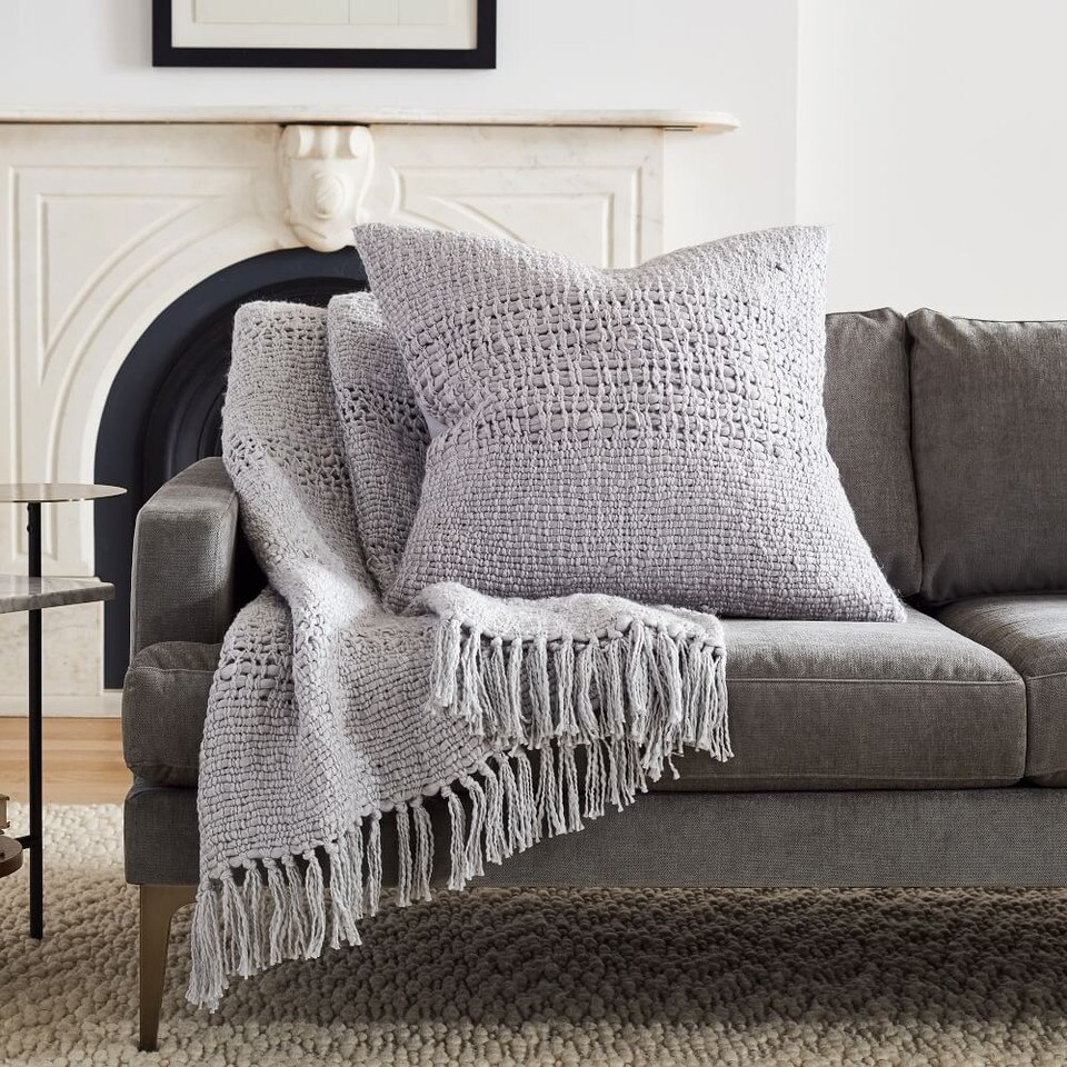Cosy Weave Throw - West Elm Australia
