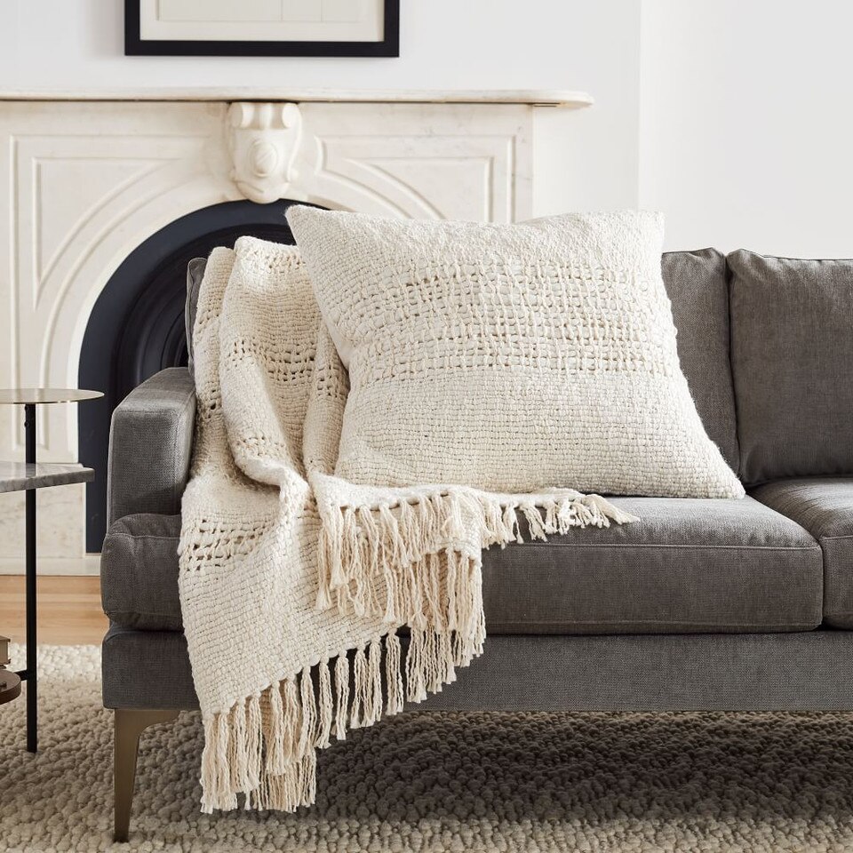 Cosy Weave Throw | West Elm Australia