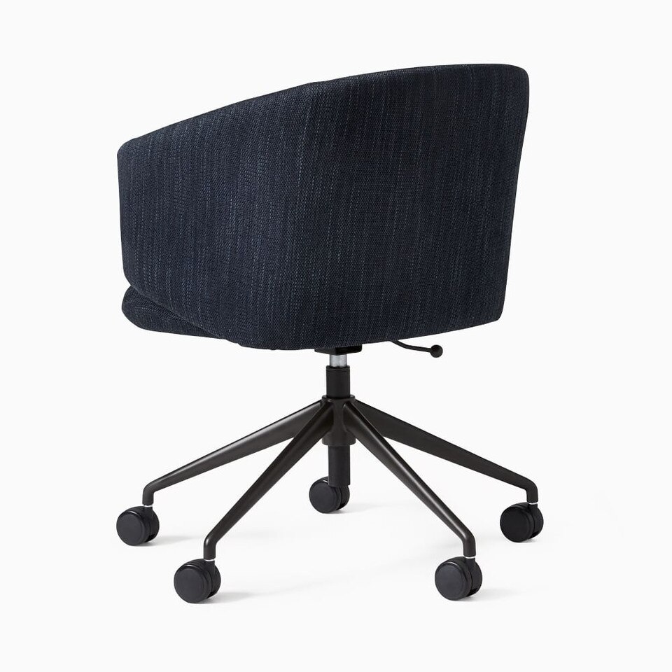 Crescent Swivel Office Chair | West Elm Australia