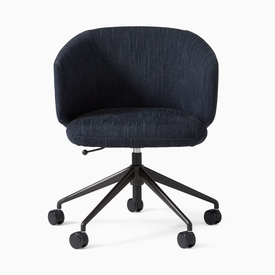 Crescent Swivel Office Chair | West Elm Australia
