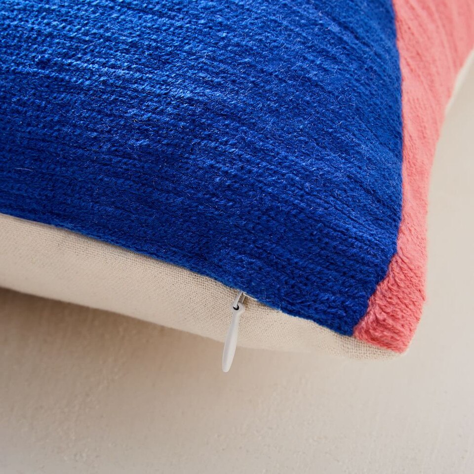 Half Moon Layered Blocks Cushion Cover | West Elm Australia