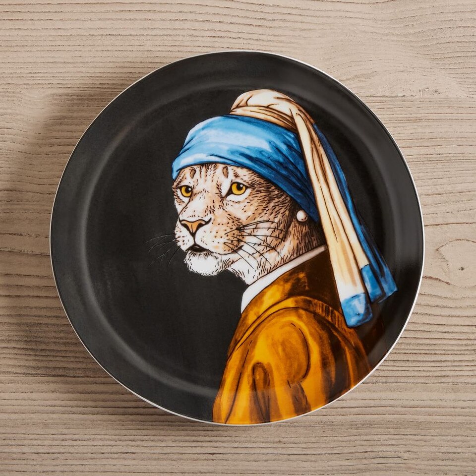Dapper Animal Works of Art Salad Plate | West Elm Australia
