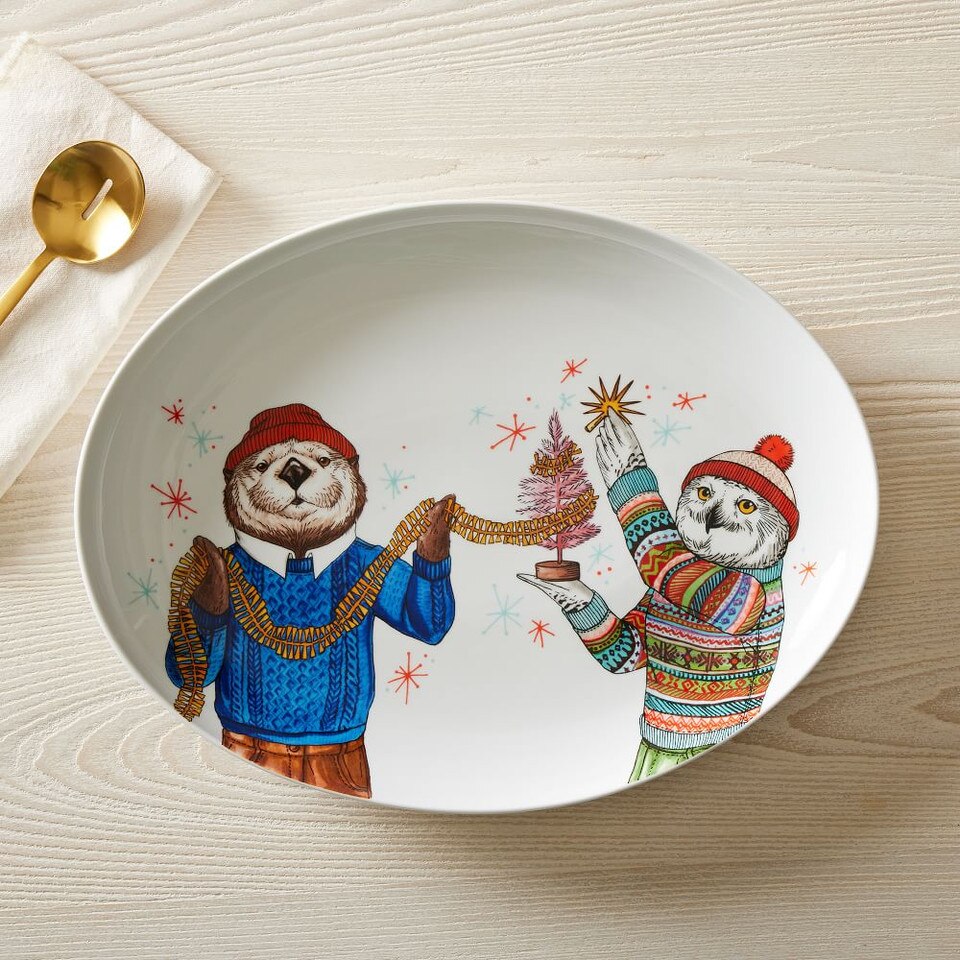 Dapper Animal Holiday Platter | West Elm Australia