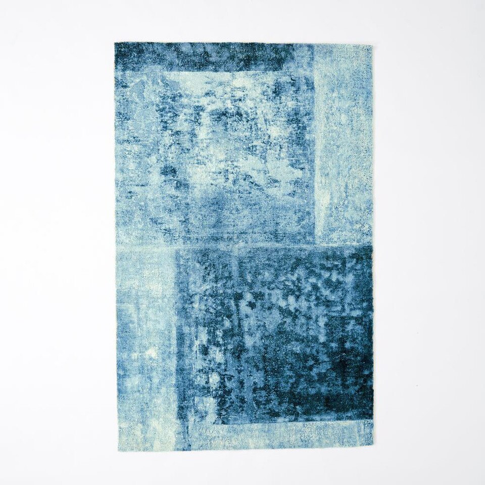 Distressed Rococo Wool Rug | west elm Australia