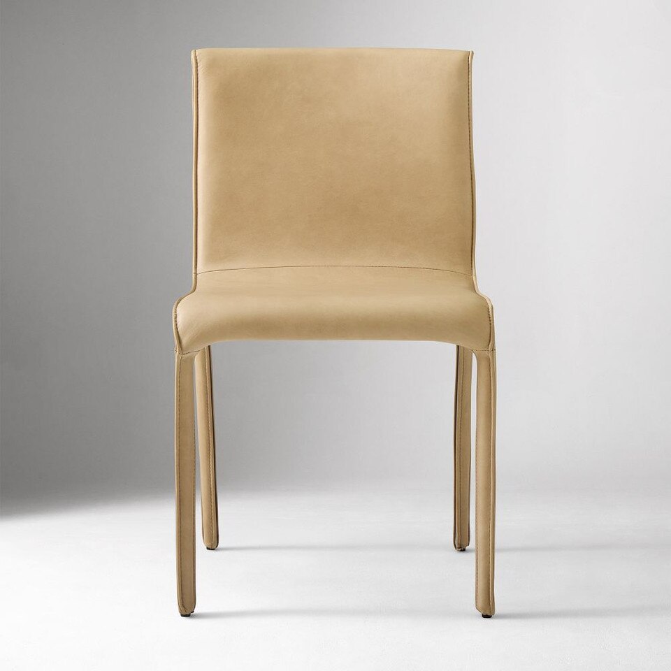 Dolores Leather Dining Chair - West Elm Australia