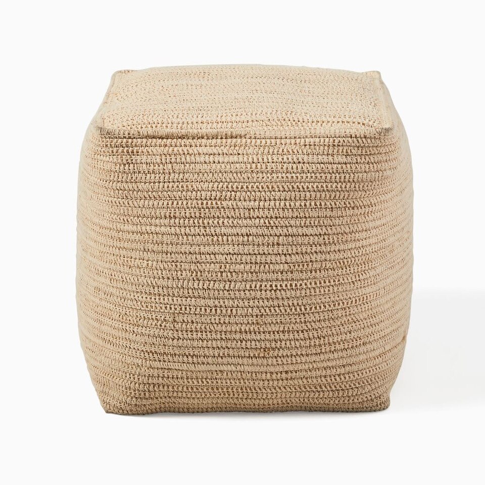 Dori Indoor/Outdoor Pouf | West Elm Australia