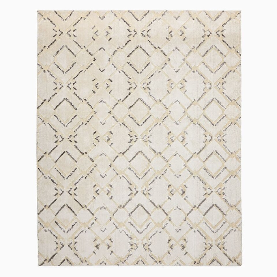 Dotted Lattice Rug | West Elm Australia