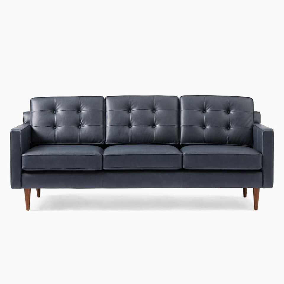 Drake Leather Sofa | West Elm Australia