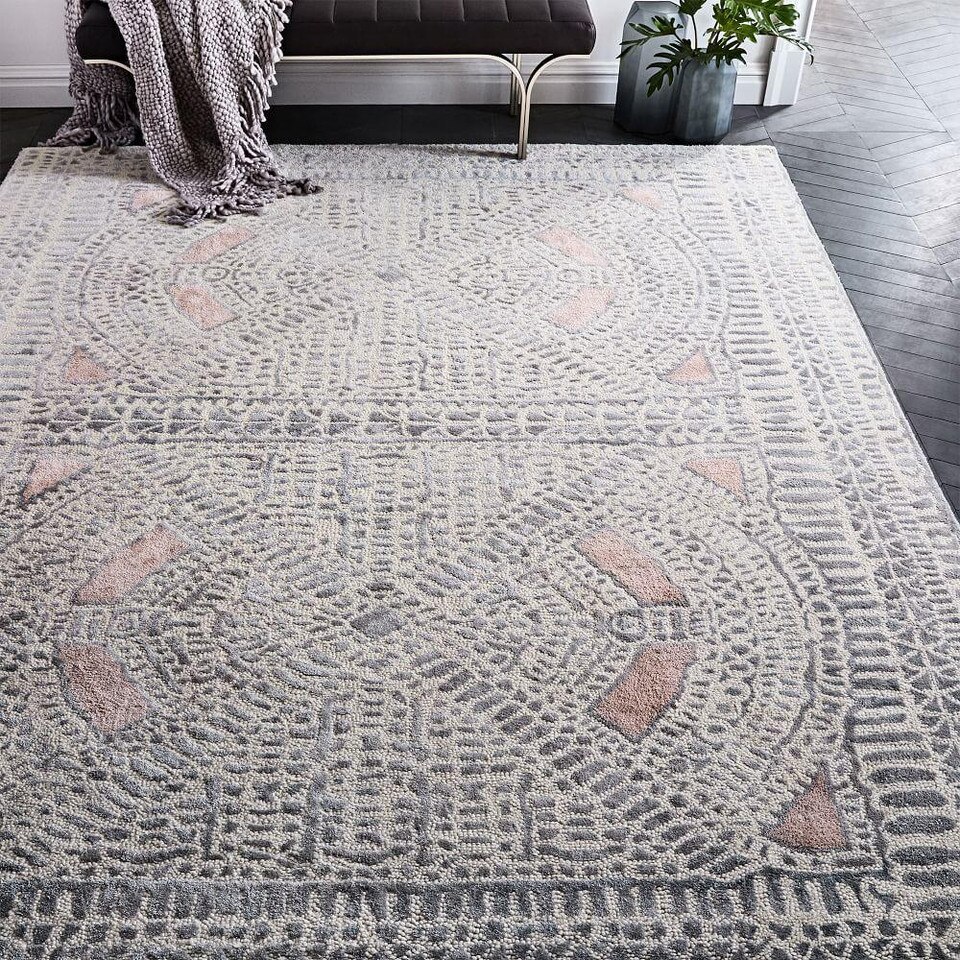 Dynasty Rug - Rosette | west elm Australia