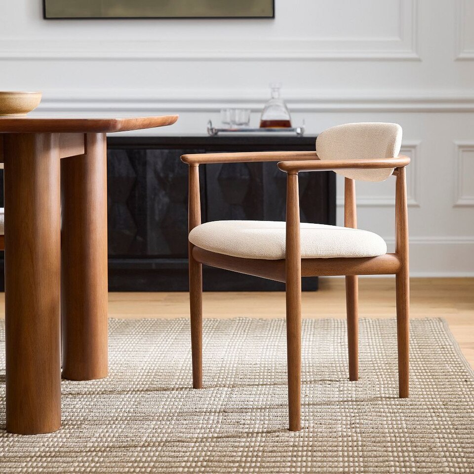 Edison Dining Arm Chair | West Elm Australia